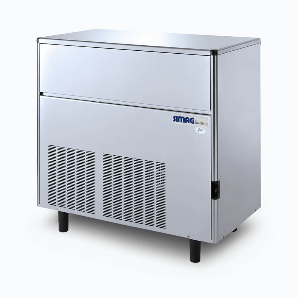 Self-Contained Ice Machine – Solid Cube 115kg/24h (50kg Capacity) IM01 ...
