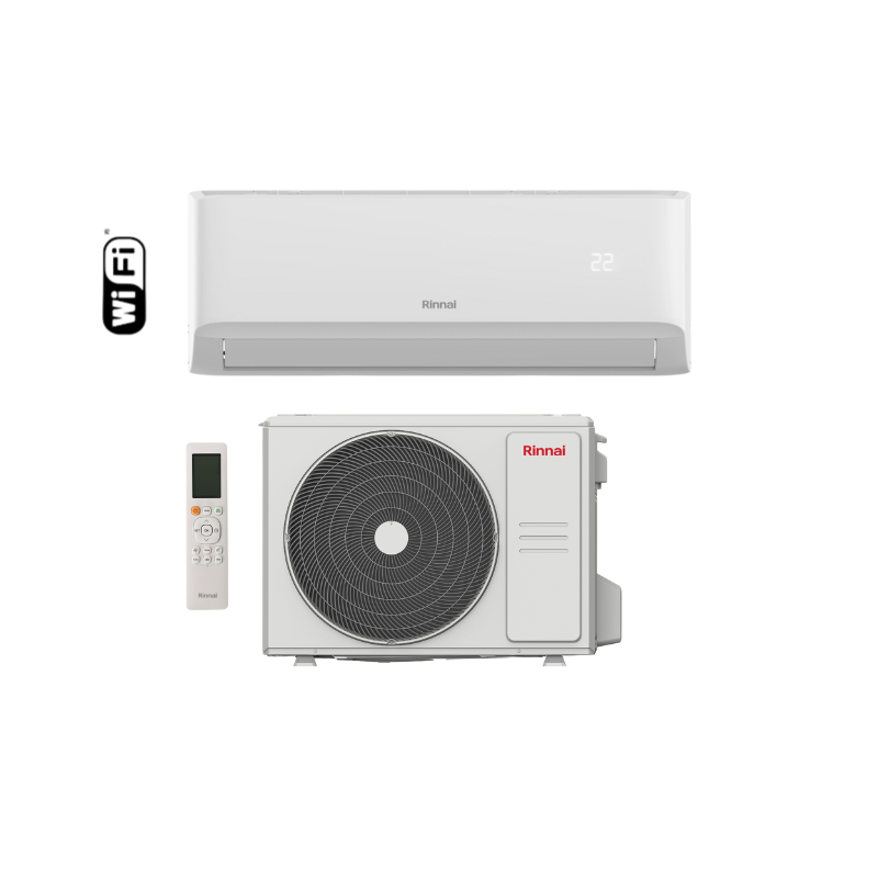 Rinnai PB Series HSNRP26B 2.6kW Split System Air Conditioner – 70 Ways