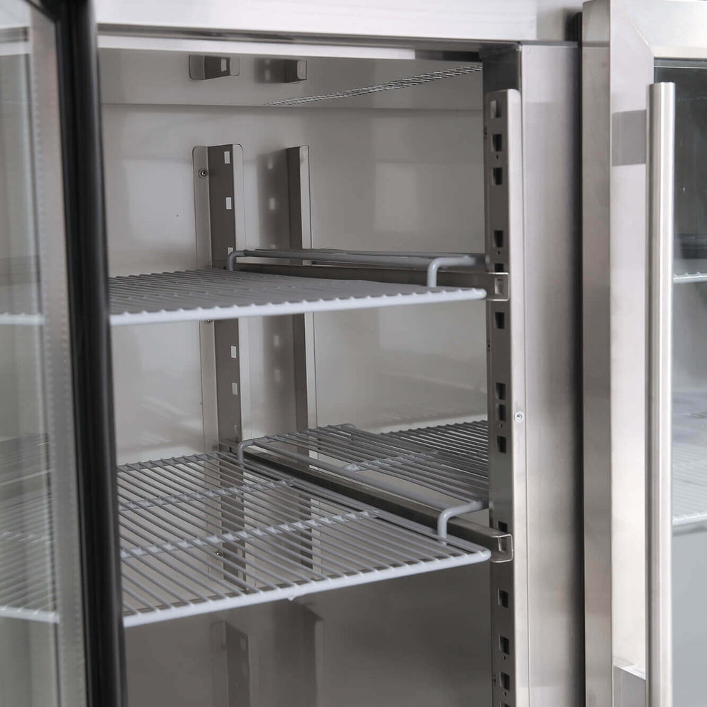 Under Bench Display Fridge – 417L – 3 Doors – Glass (UBC1795GD-NR) – 70 ...